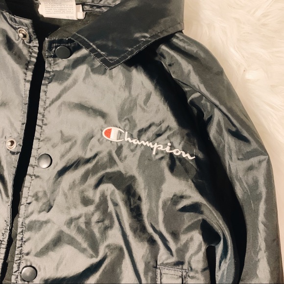 Champion | Jackets & Coats | Champion Cropped Windbreaker Xsmall | Poshmark